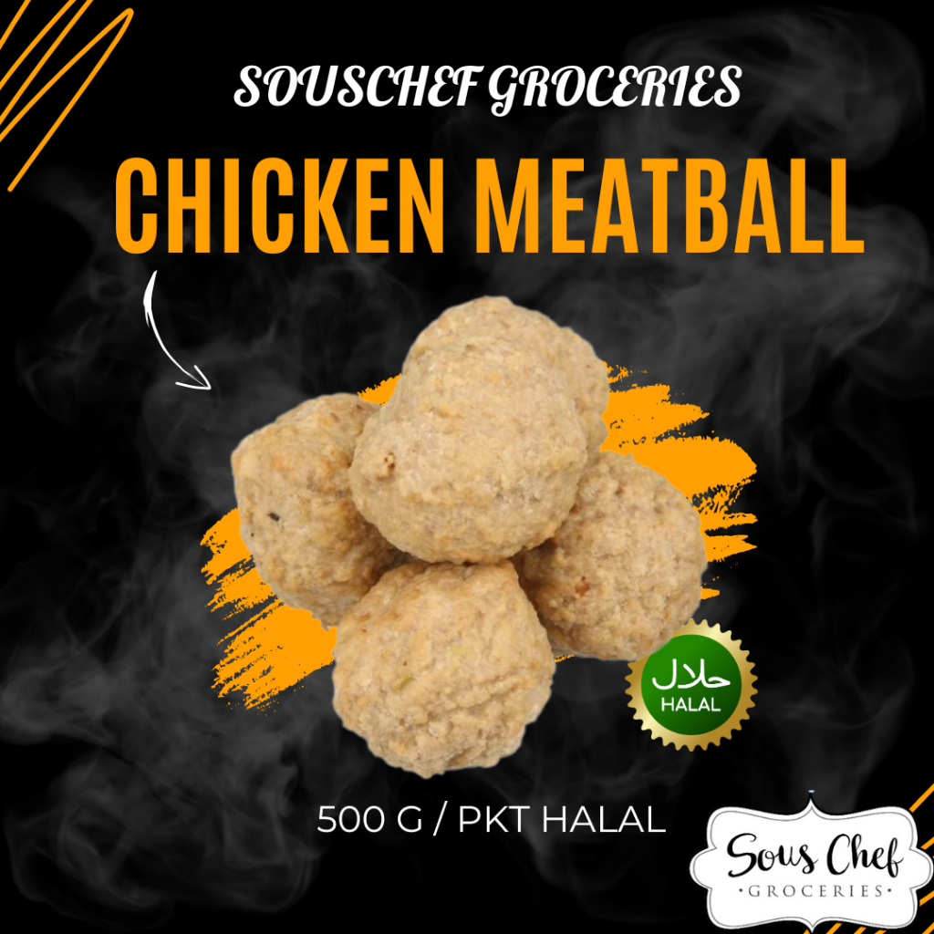 FROZEN CHICKEN MEATBALL 500G/PKT HALAL | Shopee Singapore