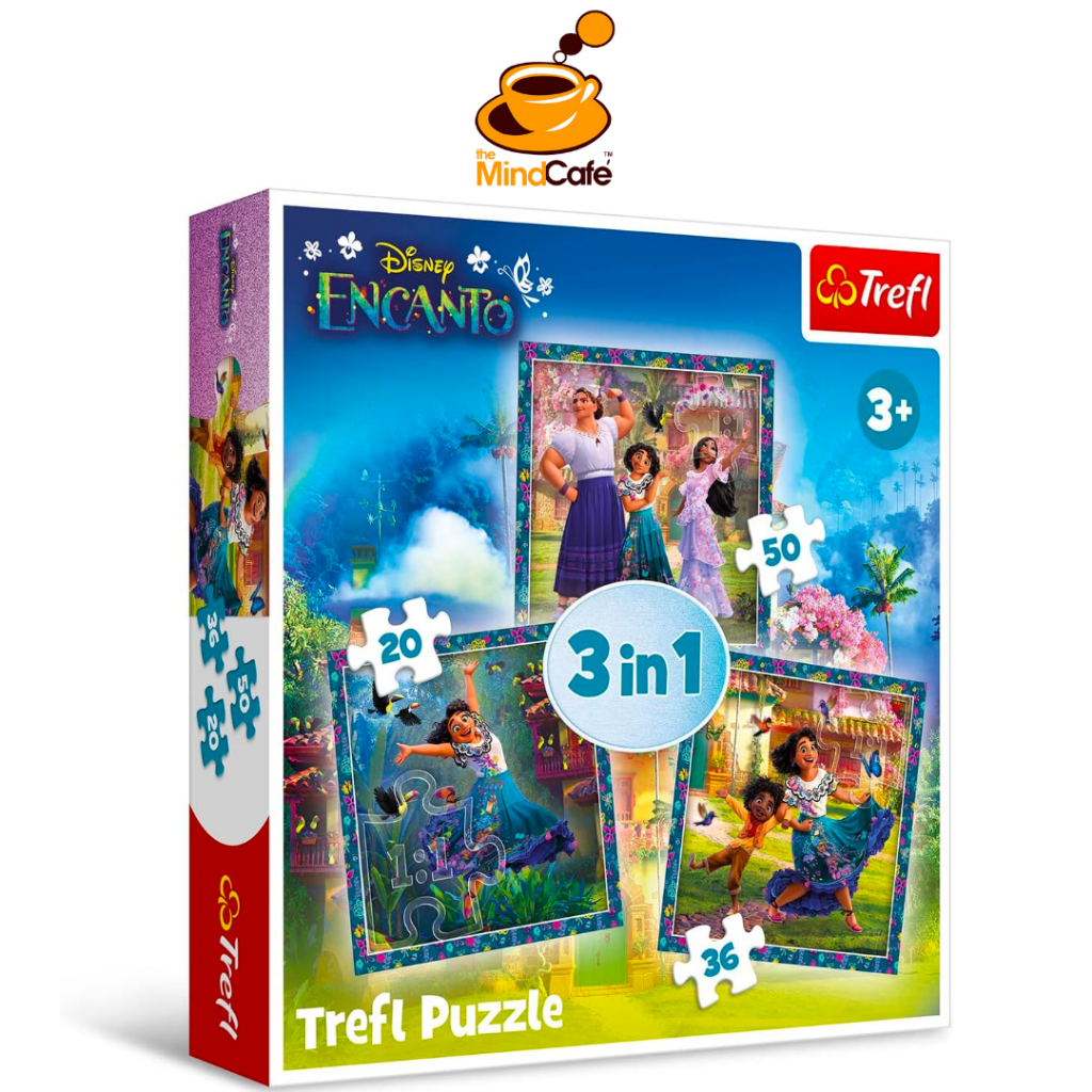 Trefl 3-in-1 Jigsaw Puzzle: Disney Encanto - Heroes Of The Magical ...