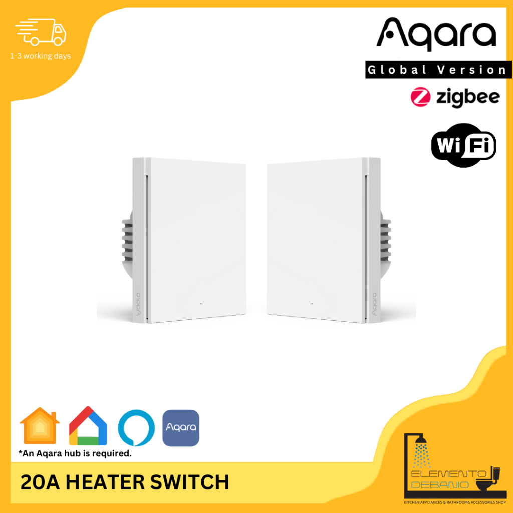 [New Launch] AQARA Smart 20A Switch H1 Neutral Version Single Rocker ...