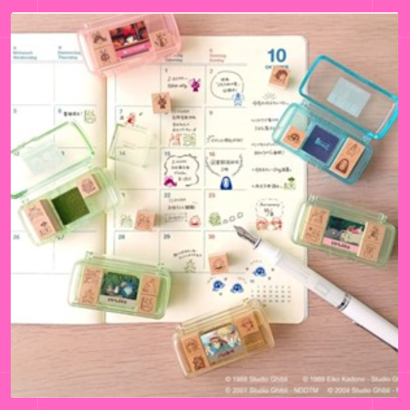 Studio Ghibli Stamp Set [Spirited Away / Howl's Moving Castle / My ...