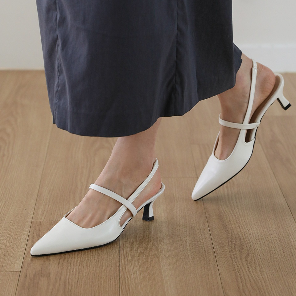 [SAPPUN] Helena Stiletto Slingback Heels (5/7cm) | Shopee Singapore