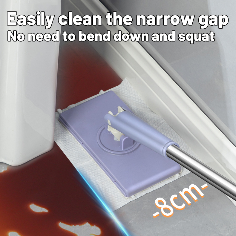 SG READY STOCK Mop 360° Self-extrusion Type Hands-free Easy Drainage ...