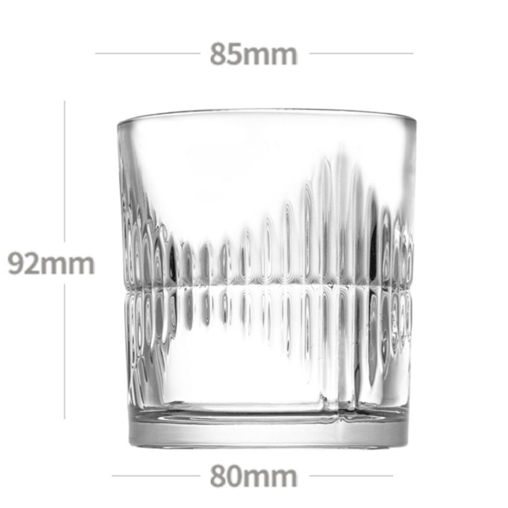Vibration Whisky Classic Rock Glass Drinking Glass 335ml | Shopee Singapore