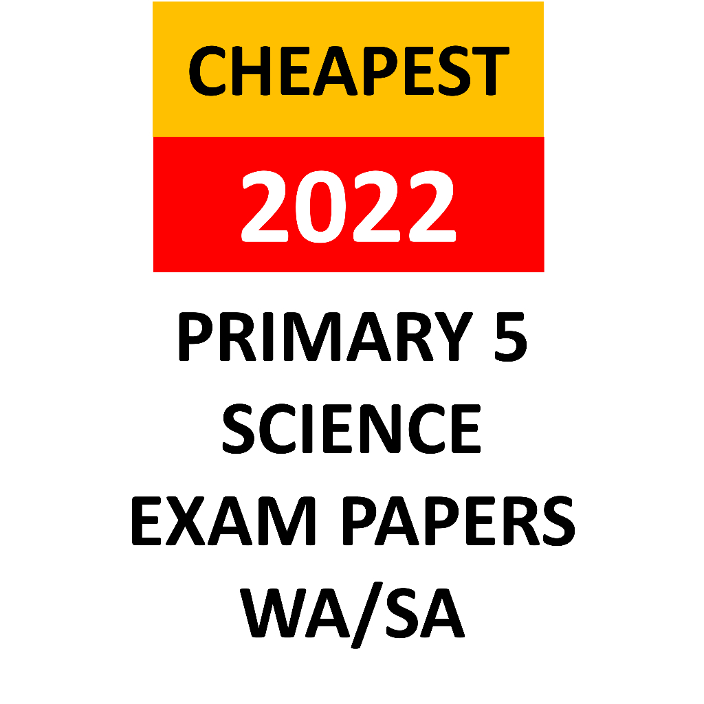 2022 PRIMARY 5 SCIENCE EXAM PAPERS WA/SA1/SA2 CHEAPEST | Shopee Singapore