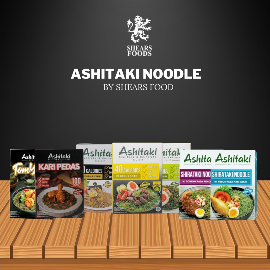 Ashitaki Konjac Noodle with Food Paste(Sauce) Ideal Ready Meals for ...
