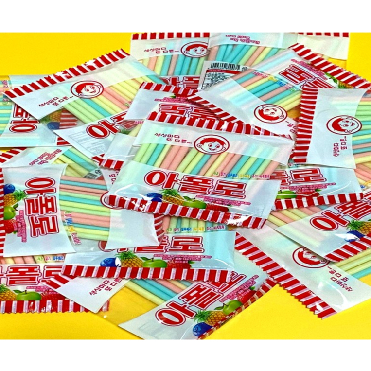 Apollo, Korean Nostalgic Snack, Schoolhouse Memories 18g X10pcs ...