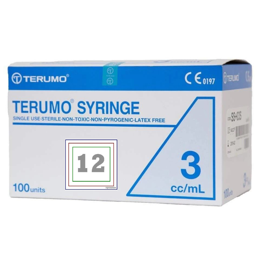 Terumo Syringe 100pcs per box (3ml and 1 ml) | Shopee Singapore