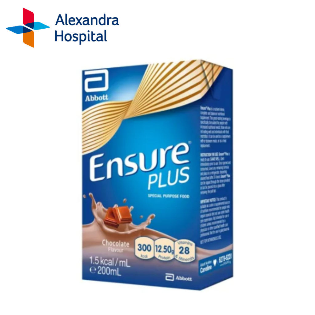 [Bundle of 27] ENSURE PLUS LIQUID CHOCOLATE 200ml Exp Nov 25 | Shopee ...