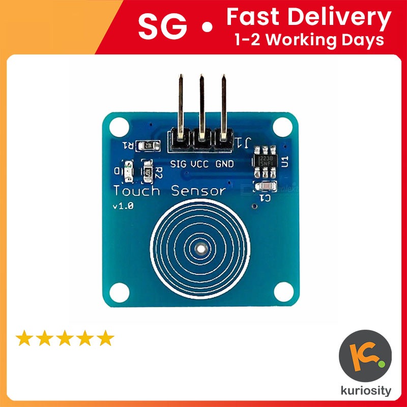 Capacitive Touch Sensor TTP223B | Shopee Singapore
