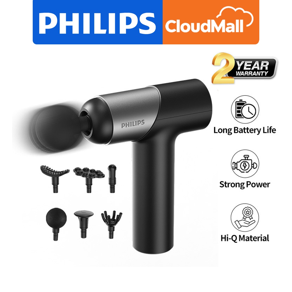 【Cheaper than Official】Philips Powerful Massage Gun, Muscle Massage Gun ...