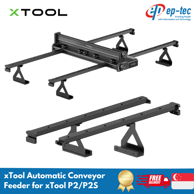 xTool Automatic Conveyor Feeder for xTool P2S & P2 and Conveyor Rail ...