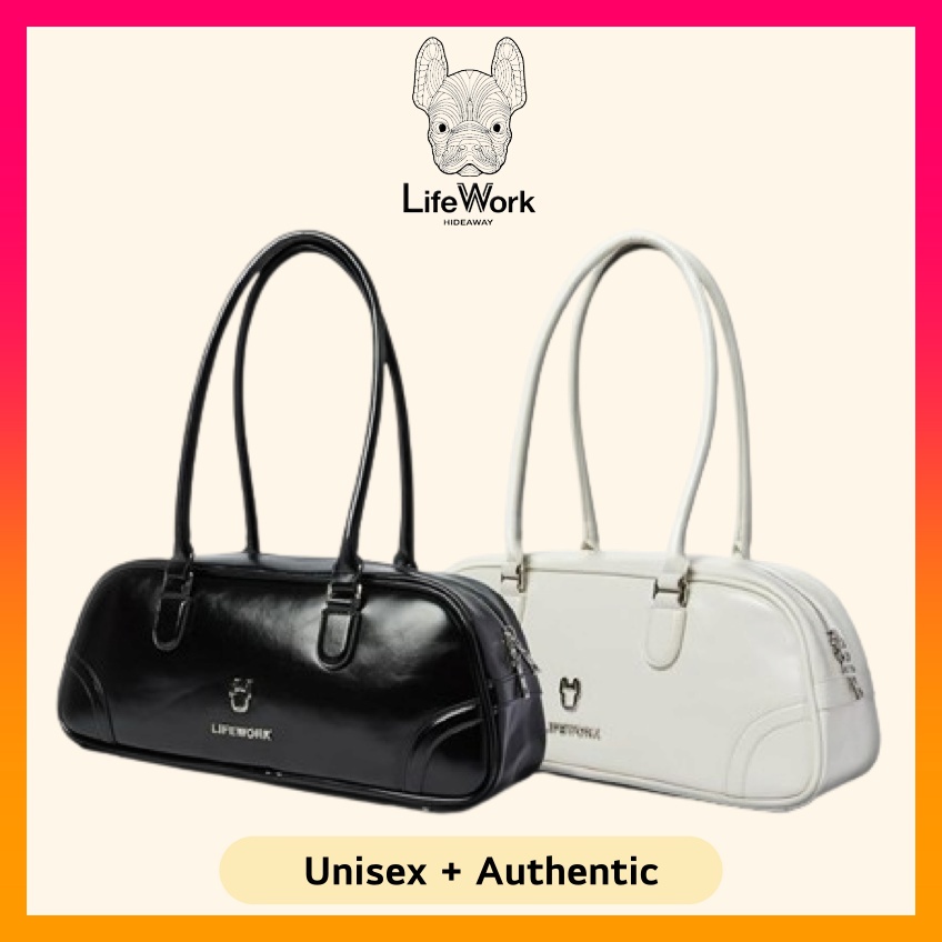 LIFEWORK Eco-Leather Steel Waffen Shoulder Bag (2024New) | Shopee Singapore