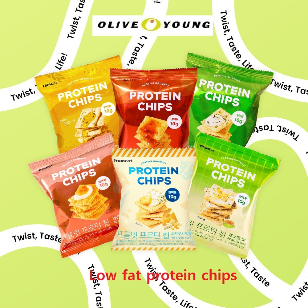 [Olive Young] [Korean snack] protein chips low fat lots of protein ...