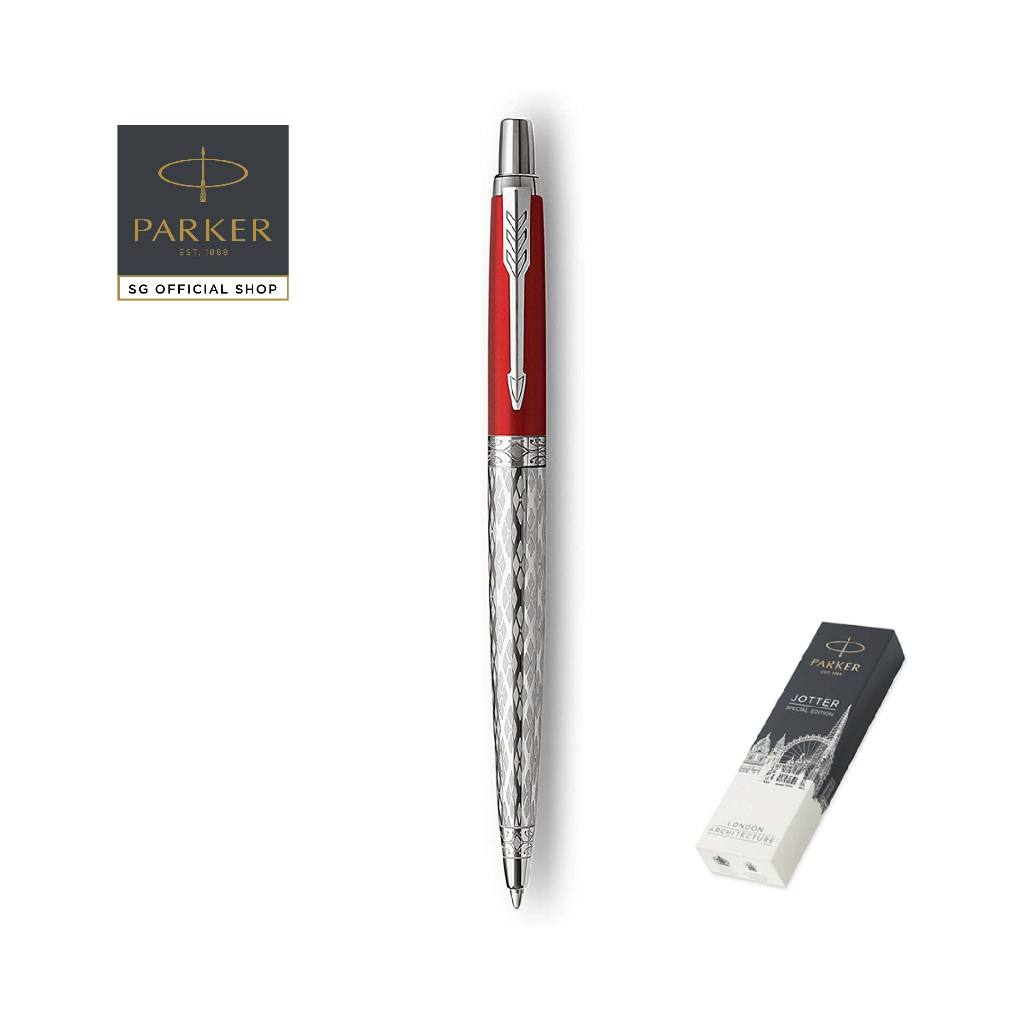 Parker Jotter | Special Edition Red Classic CT Ballpoint Pen | BP | Shopee Singapore