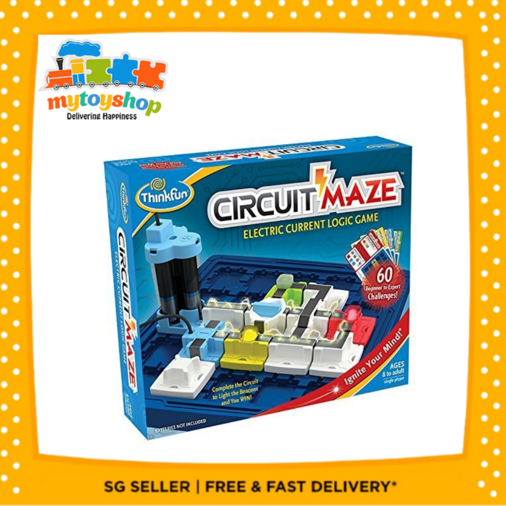 Thinkfun Circuit Maze Electric Current Logic Game | Shopee Singapore