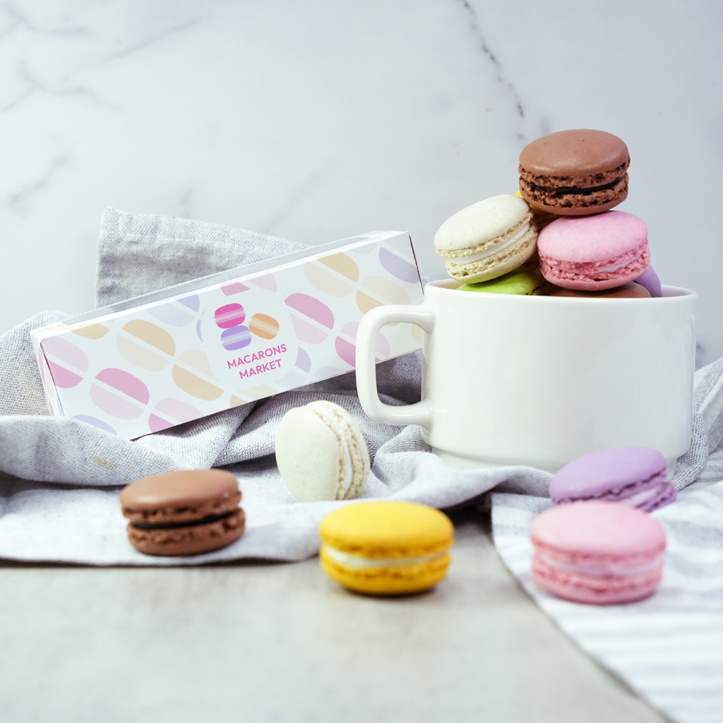 Classic Macarons, Box of 6 (Halal Certified) | Shopee Singapore