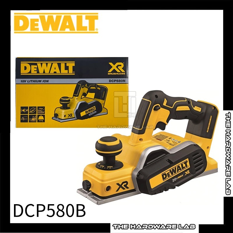 {The Hardware Lab}Dewalt DCP580B Brushless Cordless Planer 20V (Bare ...