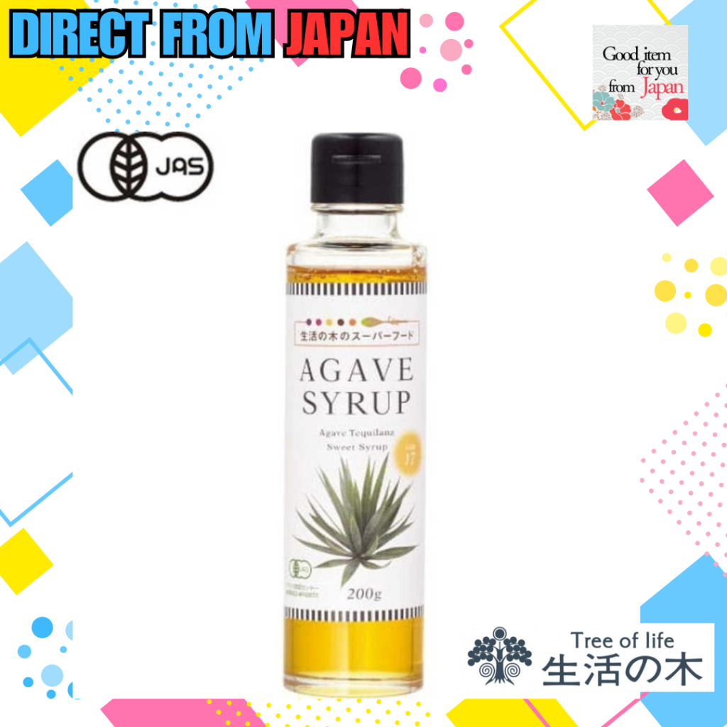 Tree of Life Organic Agave Syrup 200g , Low GI 【Direct from JAPAN ...