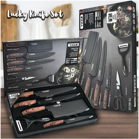 [SG Stock]Kitchen Knife Set Gift Cooking Knife Set German Stainless ...
