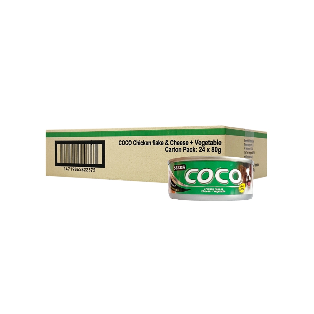 COCO Dog Food 80g (24Cans/Ctn) | Shopee Singapore