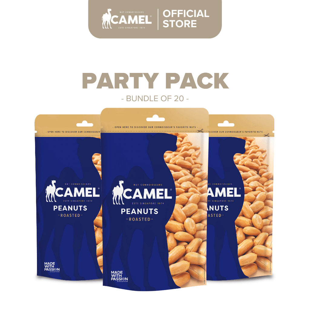 Camel Roasted Peanuts 36g (Bundle of 20) | Shopee Singapore