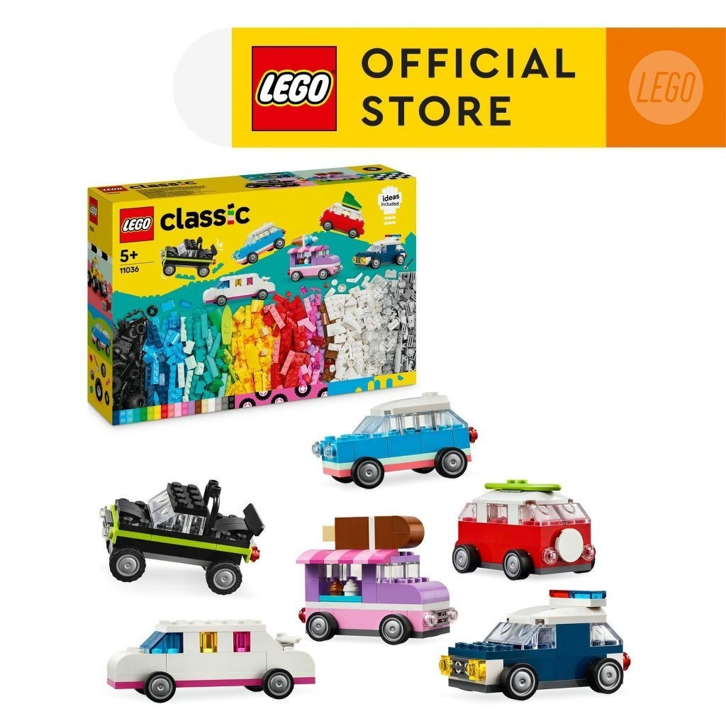 LEGO Classic 11036 Creative Vehicles Building Toy (900 Pieces) | Shopee ...
