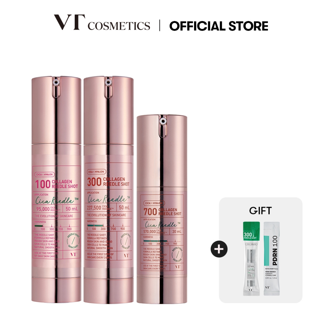 [VT] Collagen REEDLE SHOT 100/300/700 Elasticity care, Anti-Aging, Skin Turn-Over Improvement ...