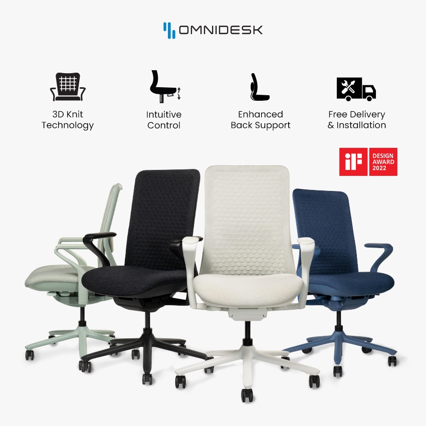 Omnidesk Loft - Ergonomic Office Chair | Shopee Singapore