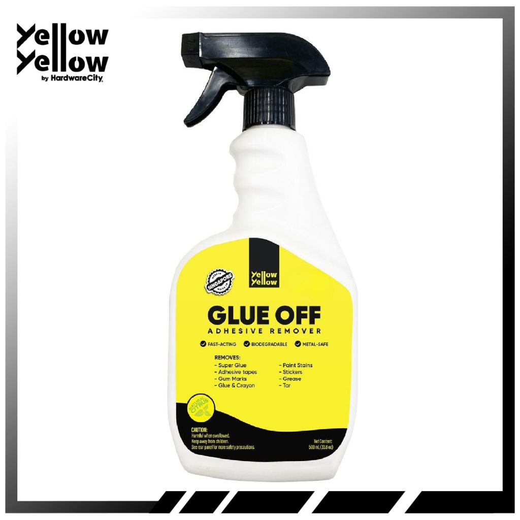 Yellowyellow Glue Off Adhesive Remover 500ml Shopee Singapore