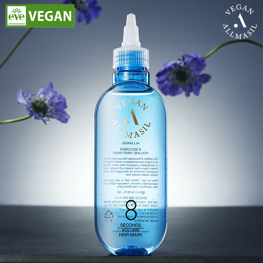 ALL MASIL Vegan 8 Seconds Salon Volume Hair Mask 100ml/200ml/350ml/8ml ...