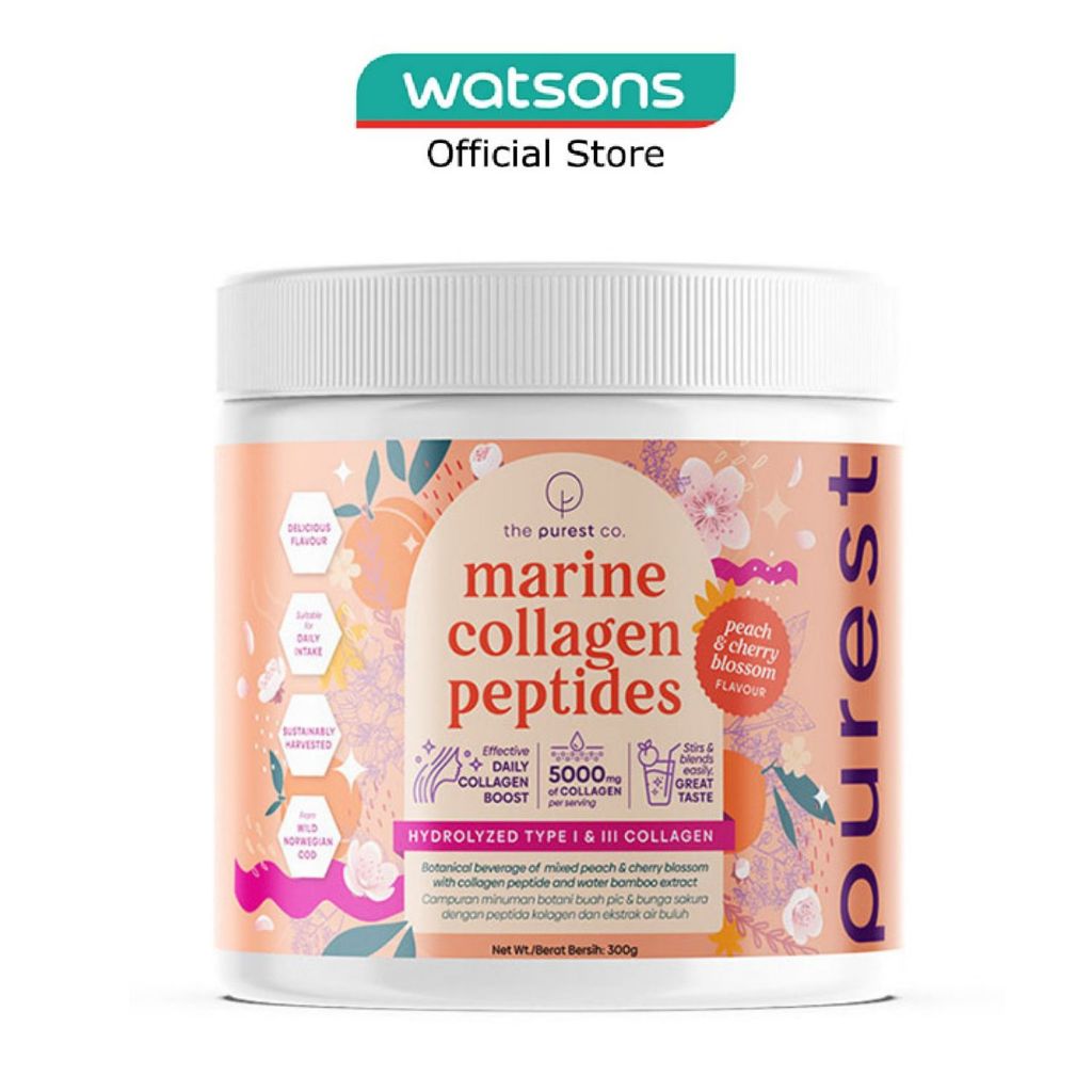 THE PUREST CO Marine Collagen Peptides (Skin Hydration, Skin ...