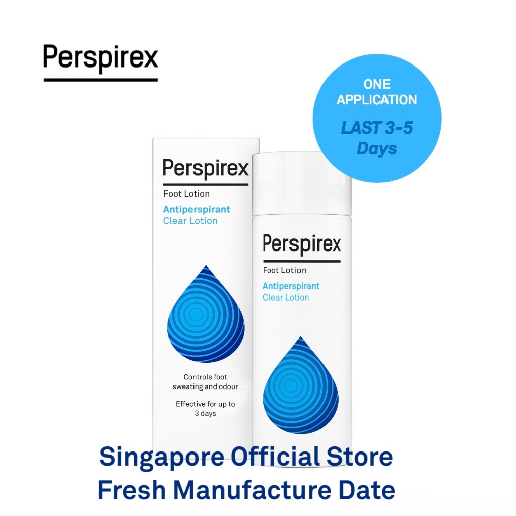 Perspirex Hand and Foot Antiperspirant Lotion (100ml) | Shopee Singapore