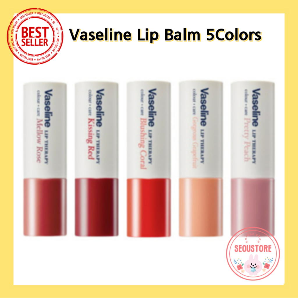 [Vaseline] Lip Therapy Color Care Lip Balm 4.2g | Shopee Singapore