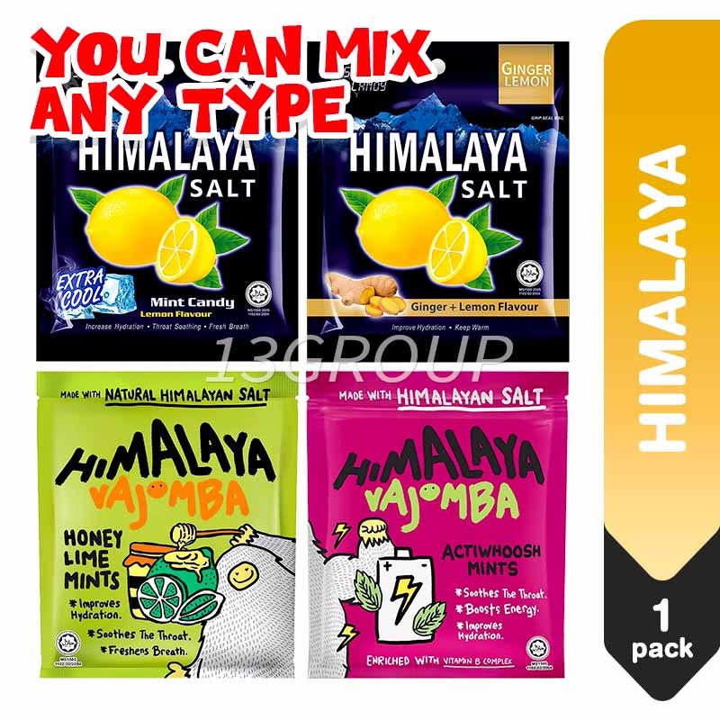 Himalayan Salt Candy Himalaya Lemon Mint, 15g | Shopee Singapore