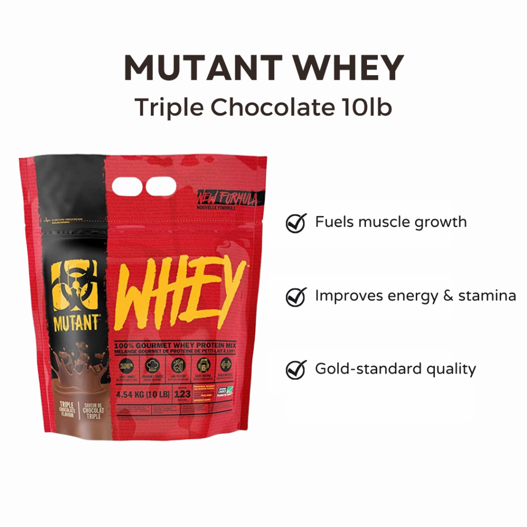Mutant WHEY - 100% Whey Protein, added Digestive Enzymes help Build ...