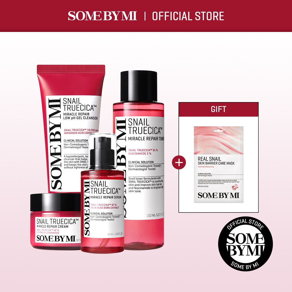 SOMEBYMI Snail Truecica Miracle Repair All in One Set 150ml, 50ml, 60g ...