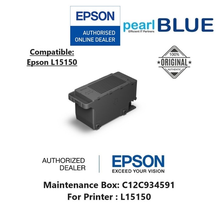 [Original] Epson C9345 C12C934591 Maintenance Box for L6550 L6580 ...