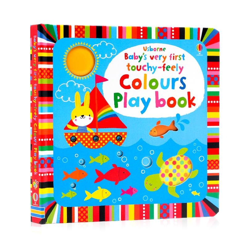 Usborne Baby's Very First Touchy-Feely Colours Playbook, Color ...