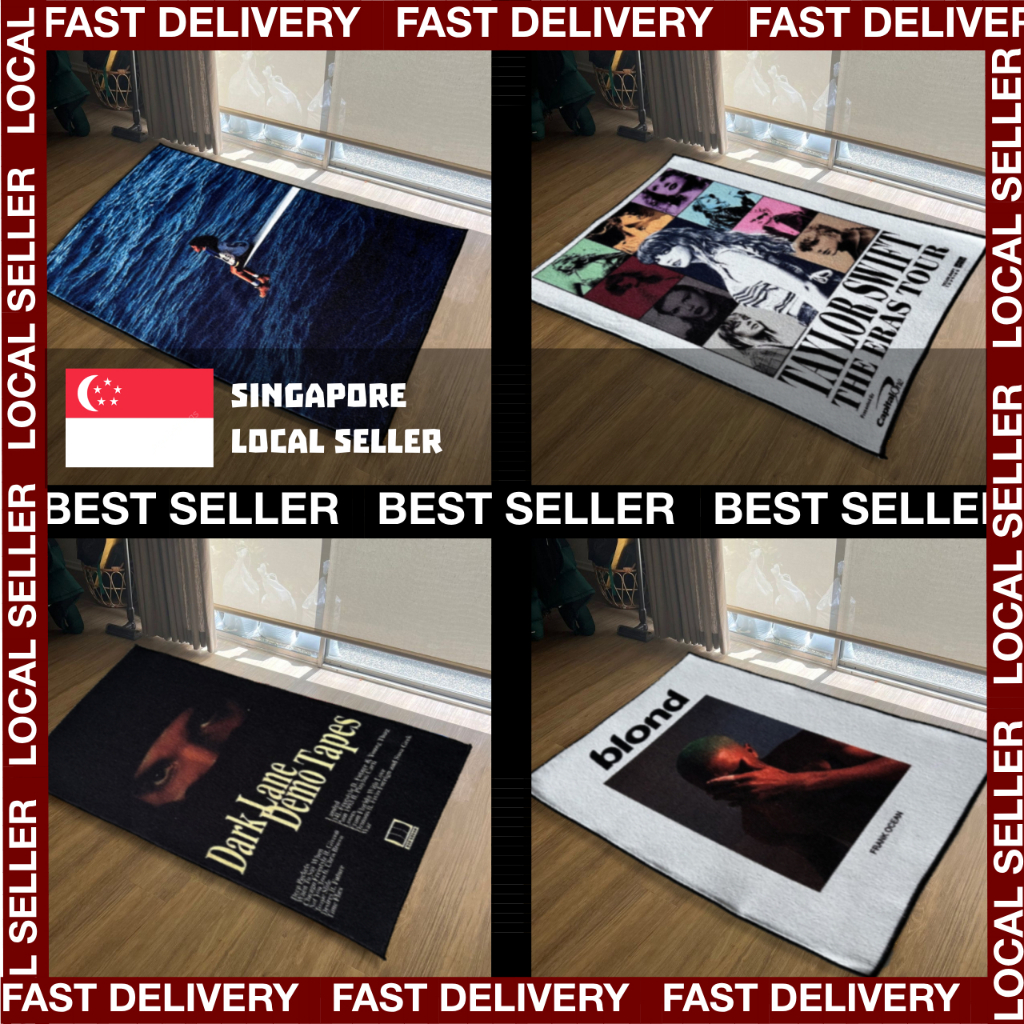 [SG LOCAL SELLER] AESTHETIC ARTISTS RUGS TAYLOR SWIFT DRAKE SZA THE ...