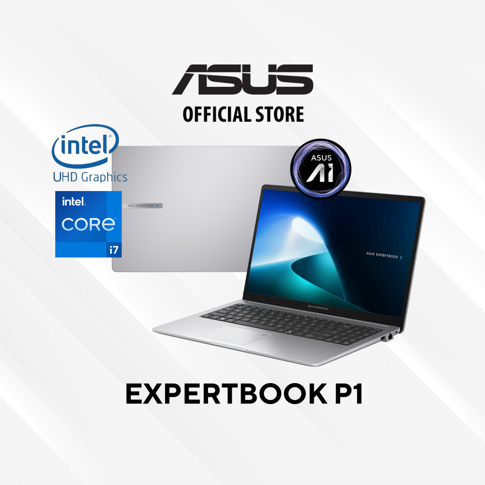 ASUS Expertbook P1 P1503CVA-S71084X 15.6" AI Laptop (Intel Core i7 ...