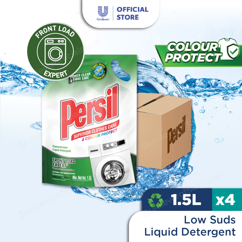 [Bundle of 4] Persil Liquid Detergent Refill 1.5L | Shopee Singapore