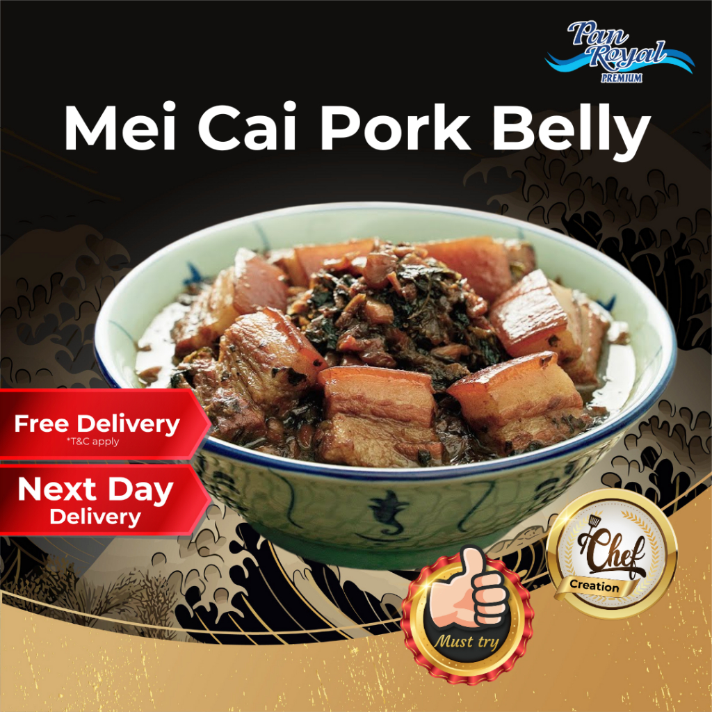 [PAN ROYAL] Frozen Mei Cai Pork Belly (350g +/-) | Shopee Singapore