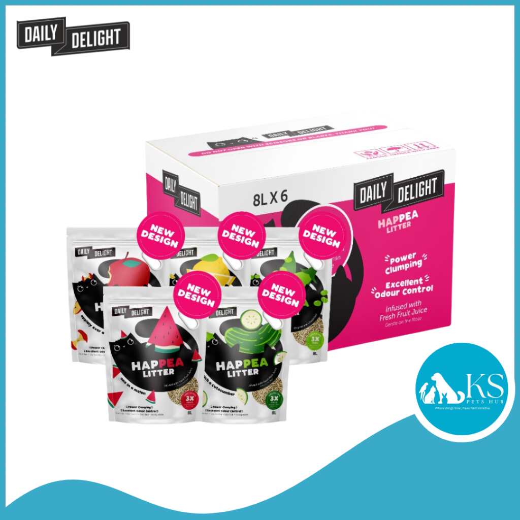 // NEW LOOK // [Bundle of 6 Carton Deal] Daily Delight Happea Pea Cat ...