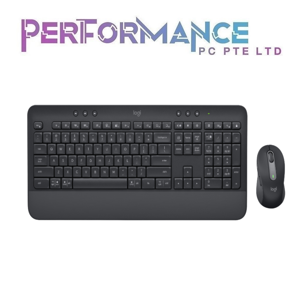 Logitech Signature Mk650 Combo For Business Keyboard And Mouse Graphite Off White 2 Years