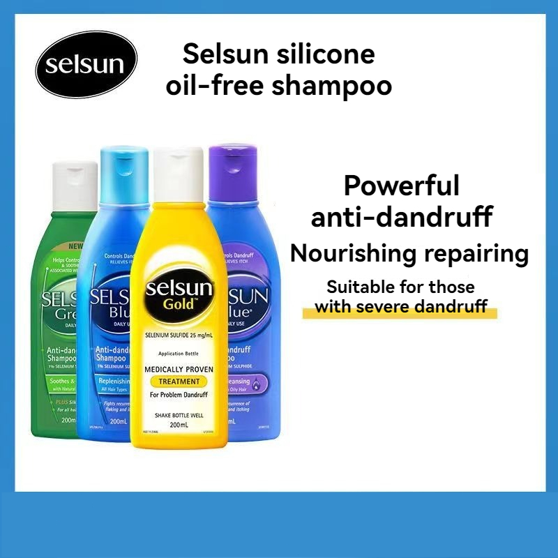 🔥Selsun Anti dandruff Shampoo Series Relieve itching Oil Control Deep ...