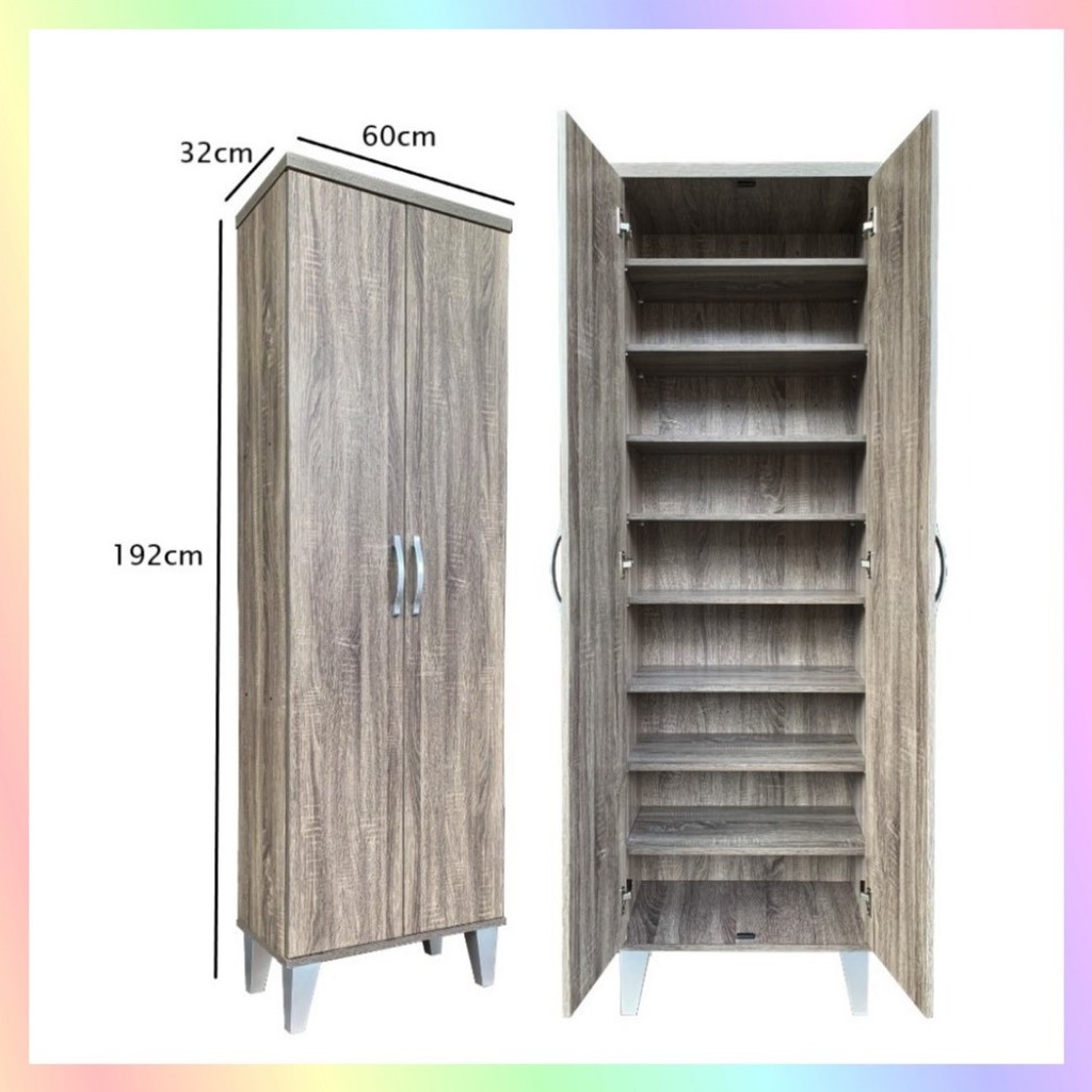 TALL SHOE RACK TALL SHOE CABINET | Shopee Singapore