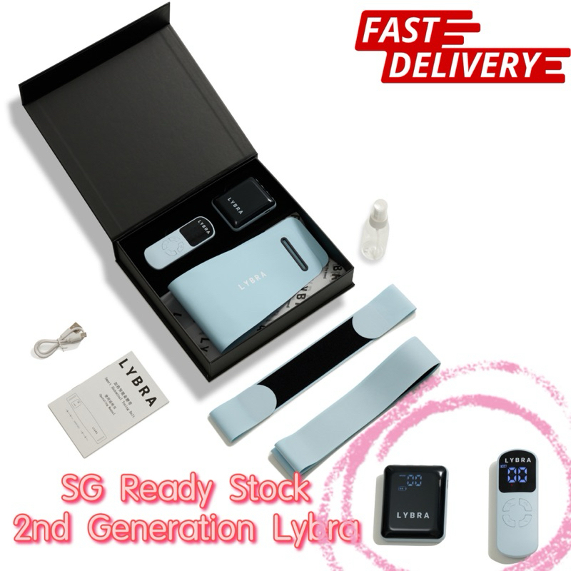 𝗦𝗚 𝗥𝗘𝗔𝗗𝗬 𝗦𝗧𝗢𝗖𝗞🔥2nd Gen Lybra EMS Smart Slimming Abdomen Belt | Warm Massage Reduce Fat Build ...