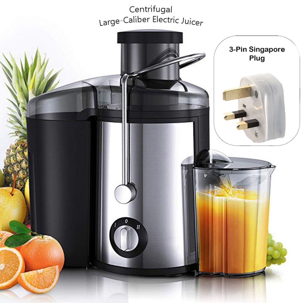 Household Centrifugal Large-Caliber Electric Juicer Adjustable with ...