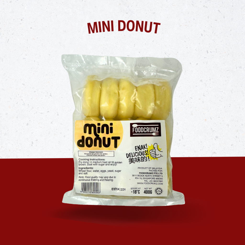 Mini Donut Frozen Convenience Food Meal Prep-Friendly | Shopee Singapore