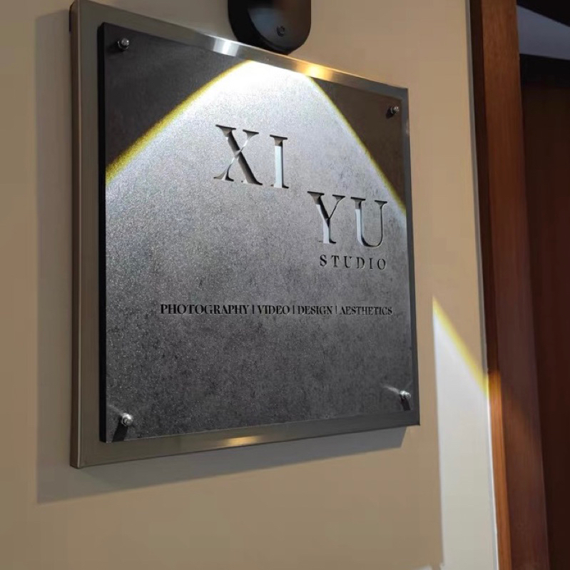 Custom made door unit number signage/ company name sign/ house number ...